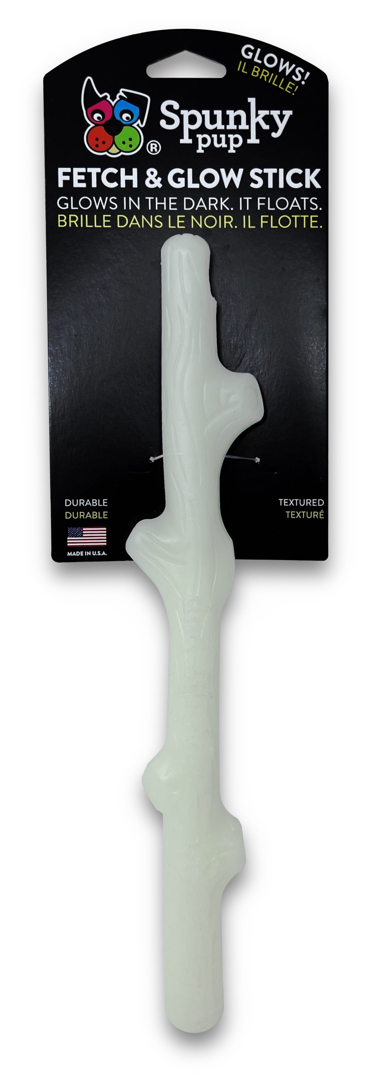 Spunky Pup Fetch & Glow Stick Dog Toy - Walmart.com