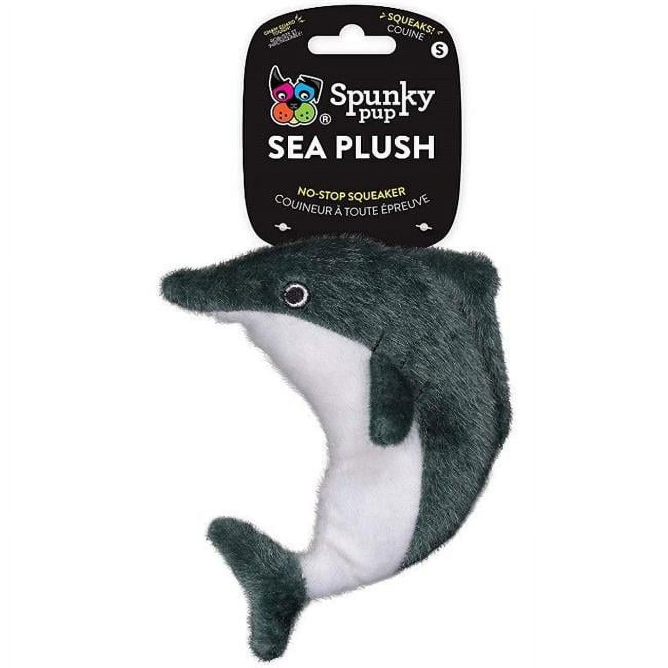 Spunky Pup SP00819 Sea Plush Dolphin Dog Toy - Walmart.com