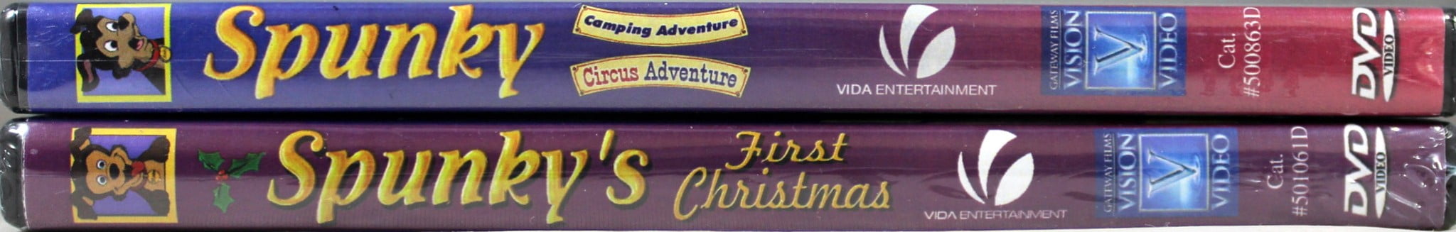 Spunky’s First Christmas & Double Feature Camping/Circus 2 NEW DVDs ...