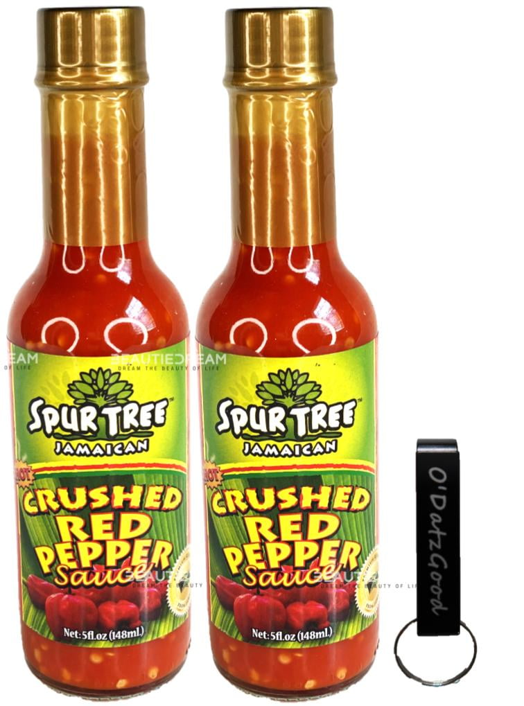 Spur Tree Crushed Red Pepper 5 fl. oz (148ml) Pack of 2 Packaged w ...