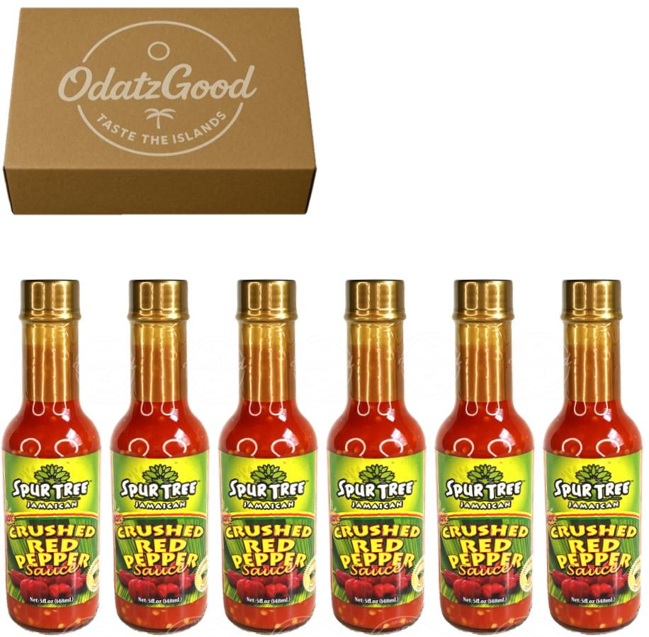 Spur Tree Crushed Red Pepper 5oz (148ml) 6-Pack – Product of Jamaica ...