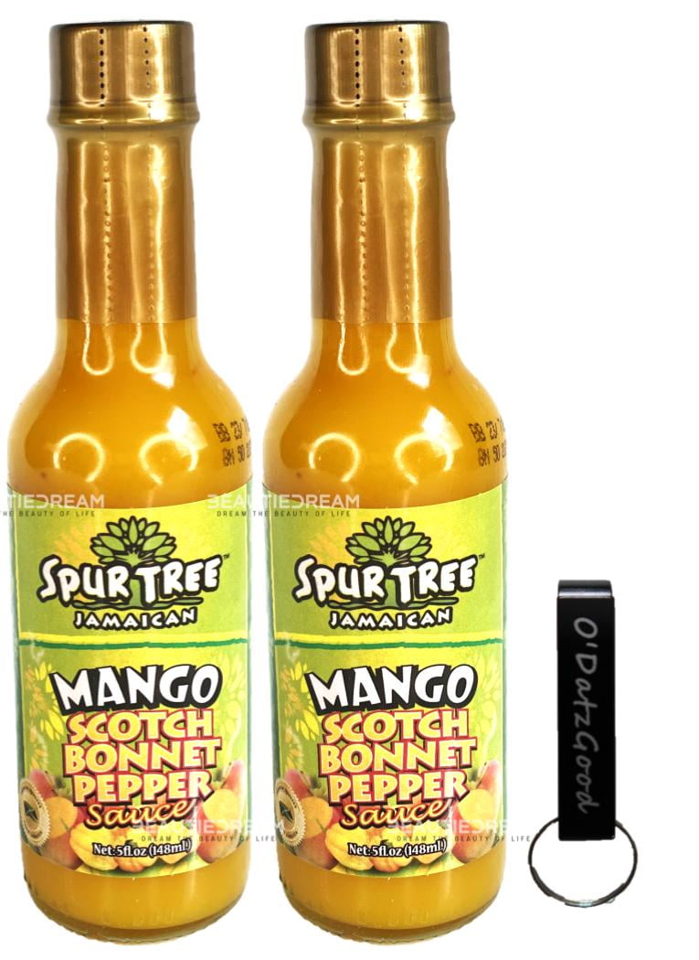Spur Tree Mango Scotch Bonnet 5 fl. oz (148ml) Pack of 2 Packaged w ...