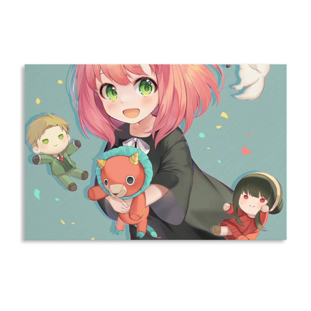 Spy × Family Framed Wall Art Canvas Decor, Living Room Bedroom Wall ...