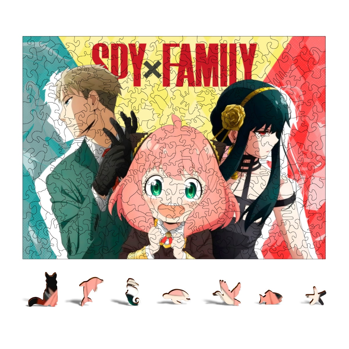 Spy × Family Jigsaw Puzzles for Teens and Adults, for Boys and Girls,15 ...