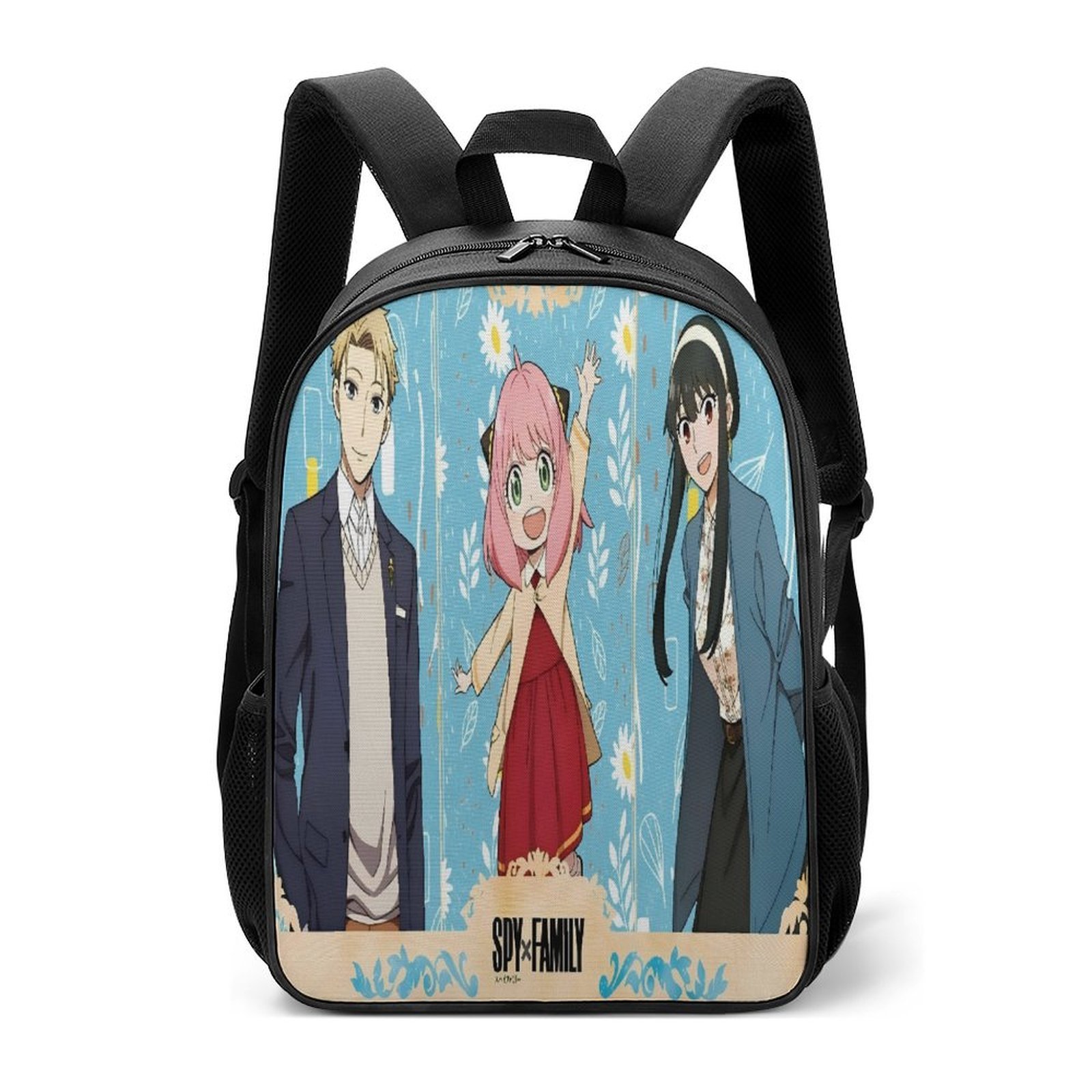 Spy Family cartoon backpack laptop school travel backpack One size ...
