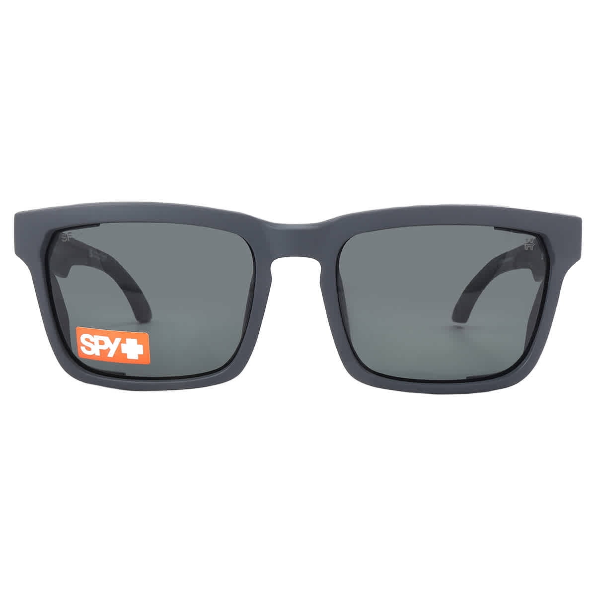 Spy HELM TECH Happy Grey Green Rectangular Unisex Sunglasses ...