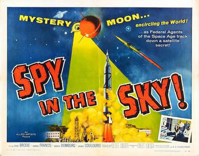 Spy In The Sky Movie Poster Entertainment Decor Art Poster 24x36 ...