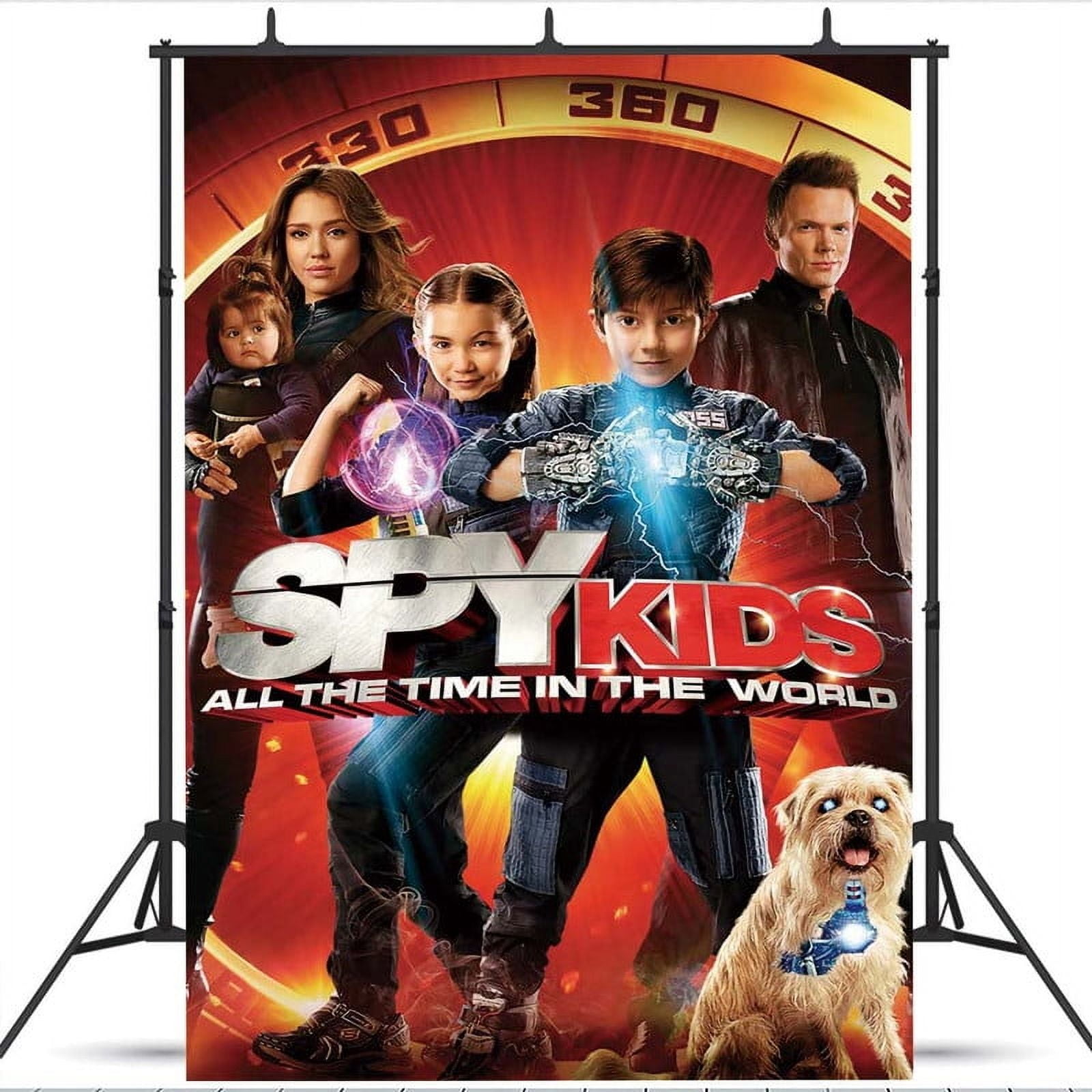 Spy Kids Backdrop Banner Party Supplies Poster Birthday Decorations ...