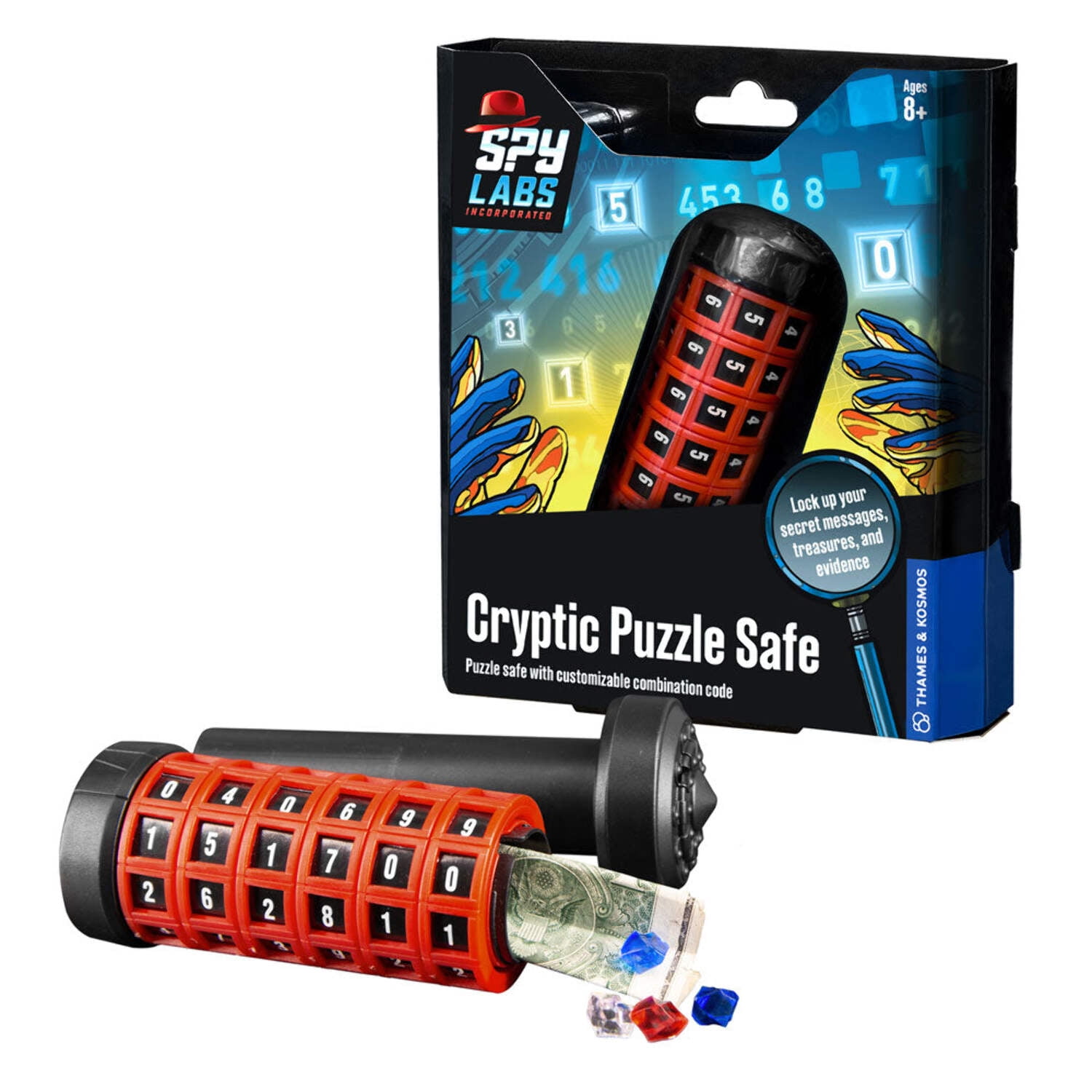 Spy Labs: Cryptic Puzzle Safe - Walmart.com
