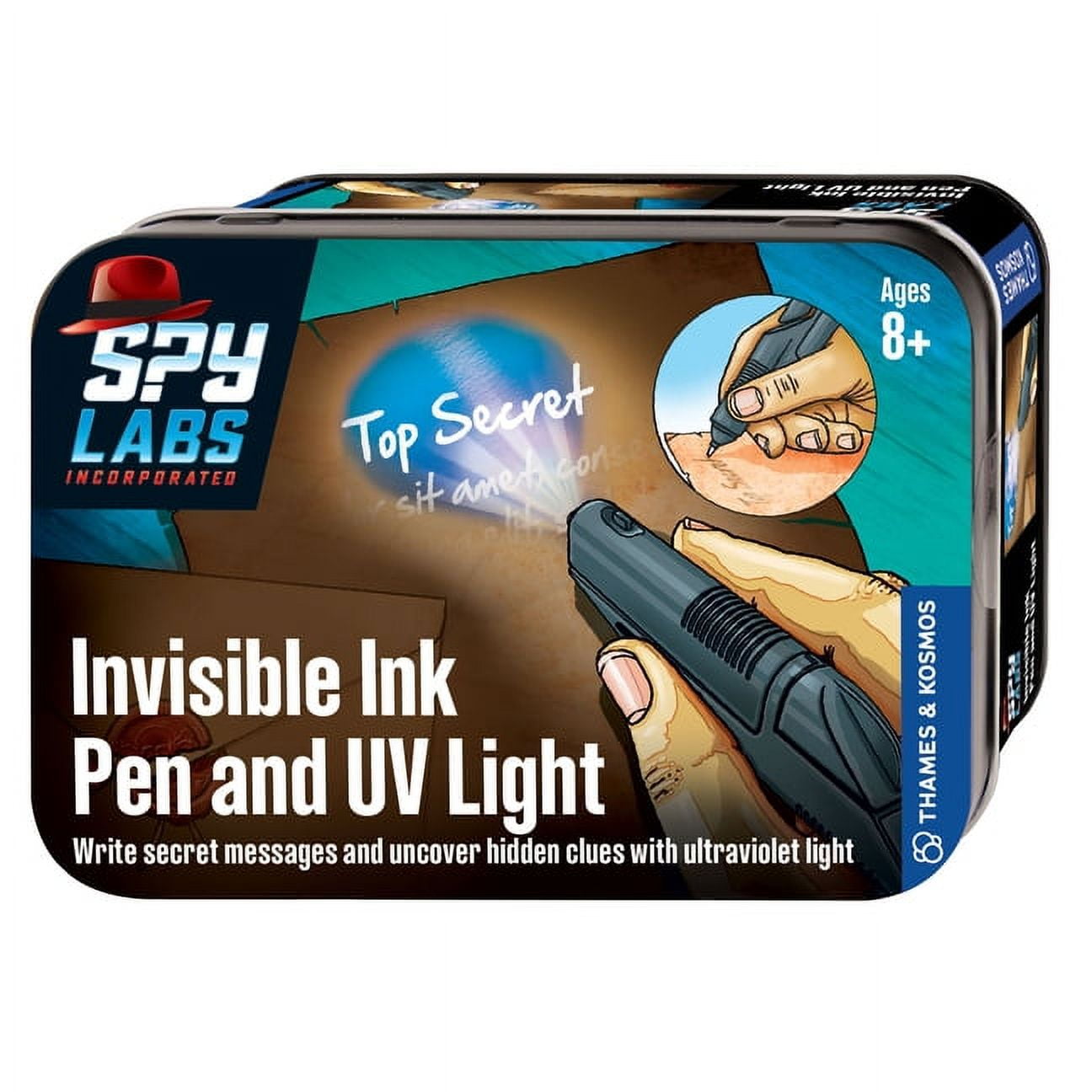 Spy Labs: Invisible Ink Pen and UV Light (Other) - Walmart.com