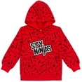 Spy Ninjas Kids Fleece Hoodie Sweatshirt Clothes, Red, Size 14-16 ...