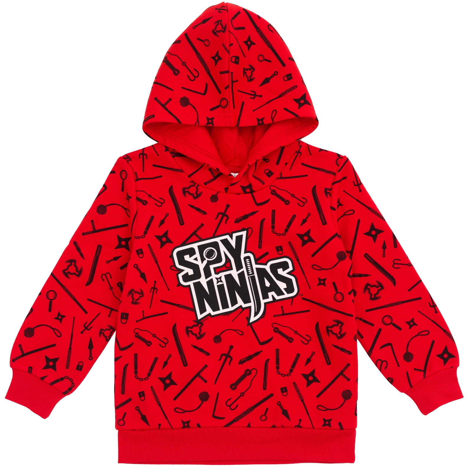 Spy Ninjas Kids Merchandise: Big Boys Fleece Sweatshirt Clothes Hoodie ...