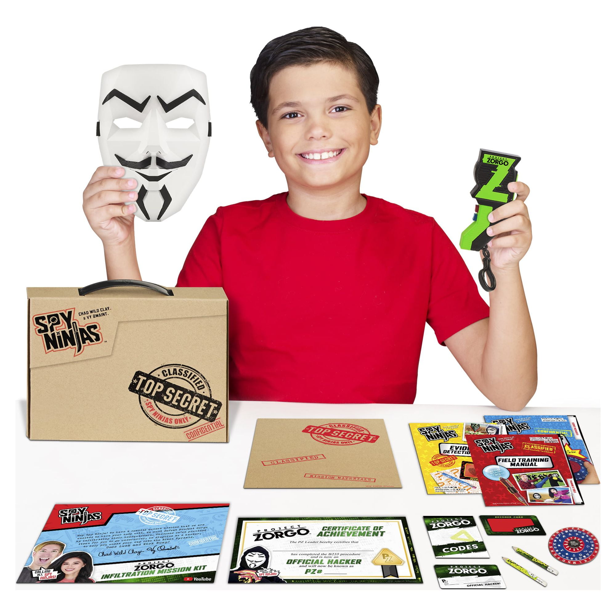 Spy Ninjas Project Zorgo New Recruit Mission Set - Walmart Business ...