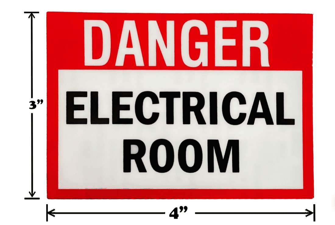 Spy Spot Electrical Room Vinyl Sign - Walmart.com