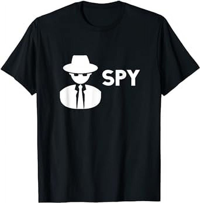 Spy T Shirt - Funny Secret Agent Shirts - Walmart.com