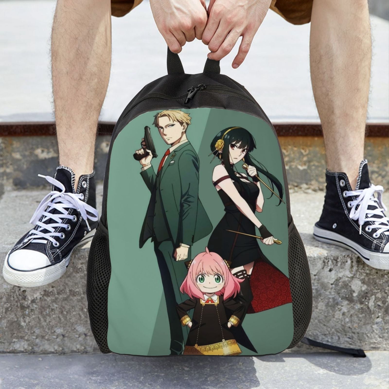 Spy X Family Anime Backpack Travel Bag 3d Printing Casual Daypack ...
