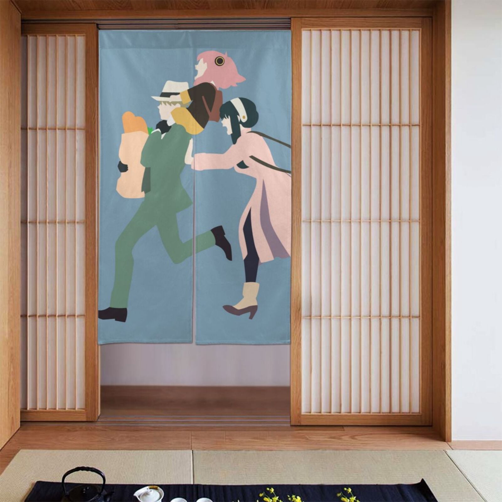 Spy X Family Anime Door Curtains Curtains Blackout Curtains Cute Kids ...