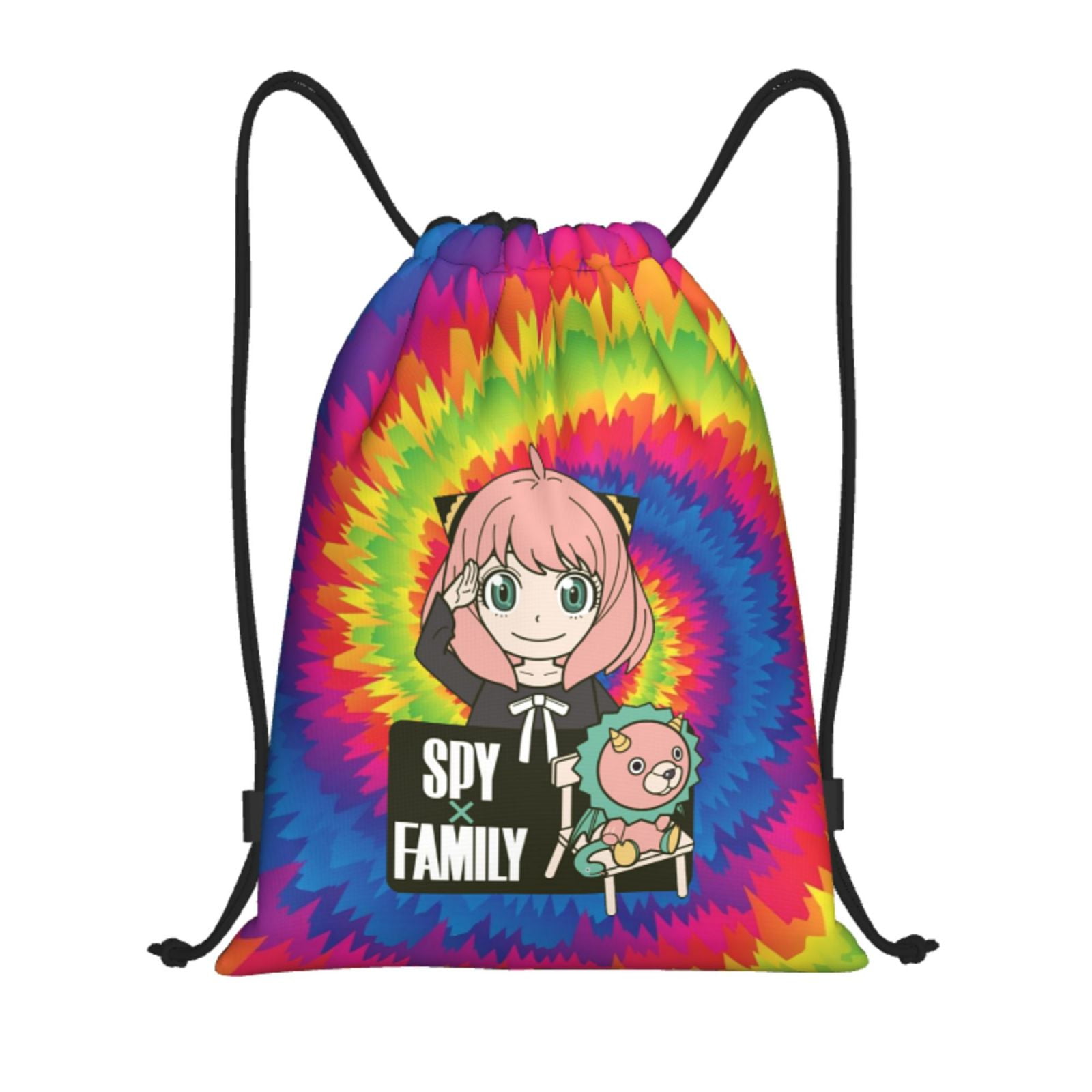 Spy X Family Drawstring Backpack For Adults Youth Unisex Gym Cinch Bags ...