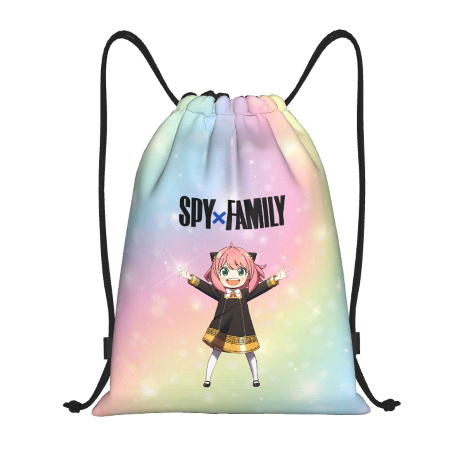 Spy X Family Drawstring Backpack For Adults Youth Unisex Gym Cinch Bags ...
