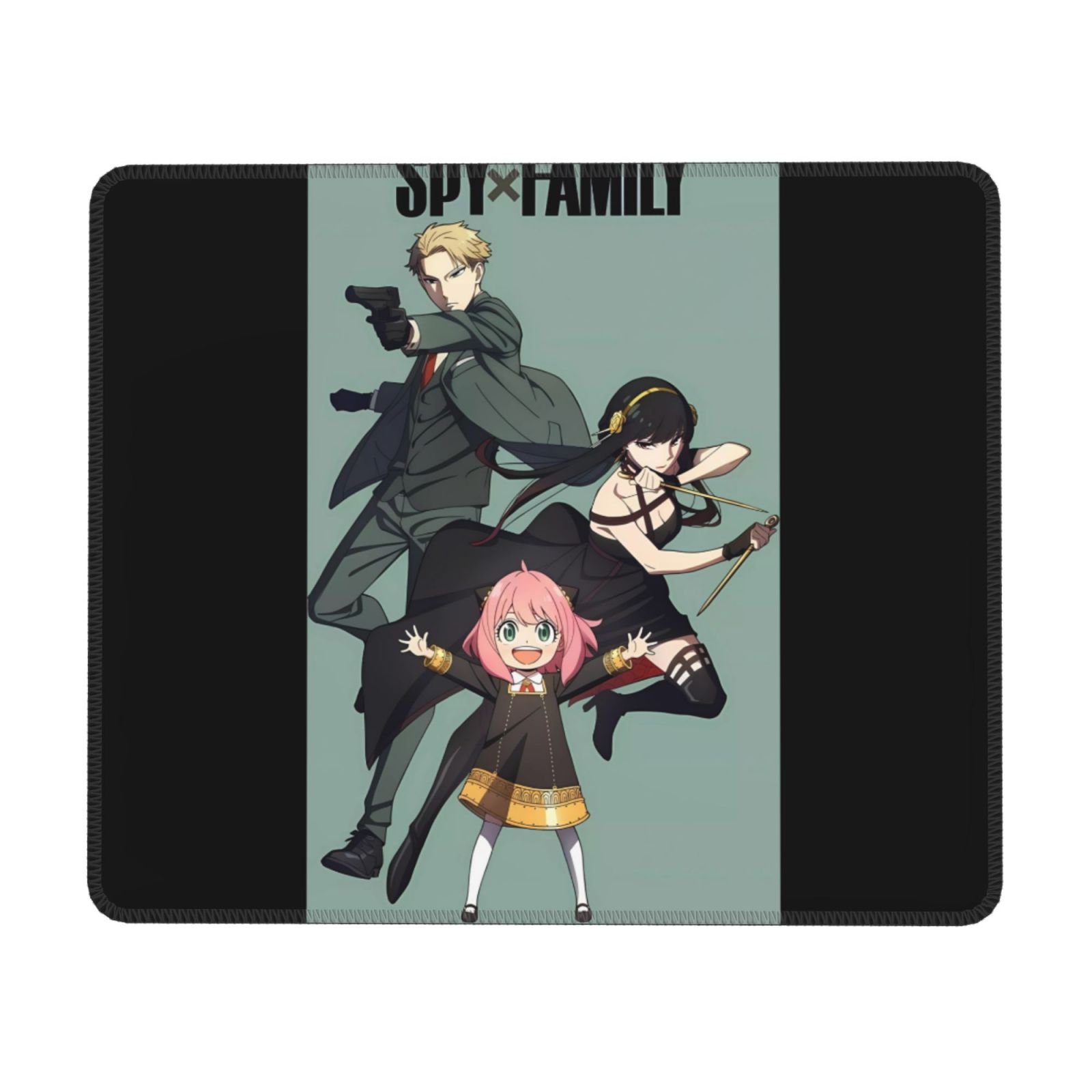 Spy X Family Rubber Lock Edge Mouse pad, Office Desk pad, Writing pad ...