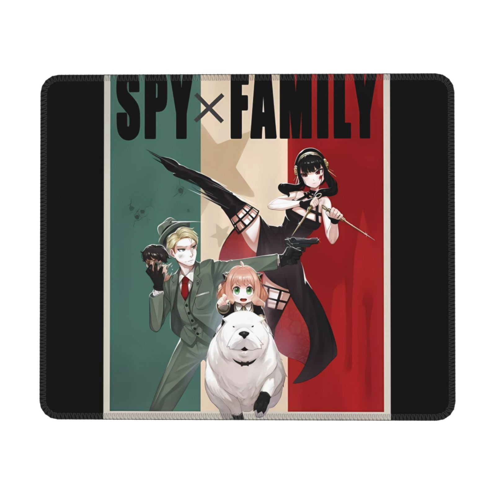 Spy X Family Rubber Lock Edge Mouse pad, Office Desk pad, Writing pad ...