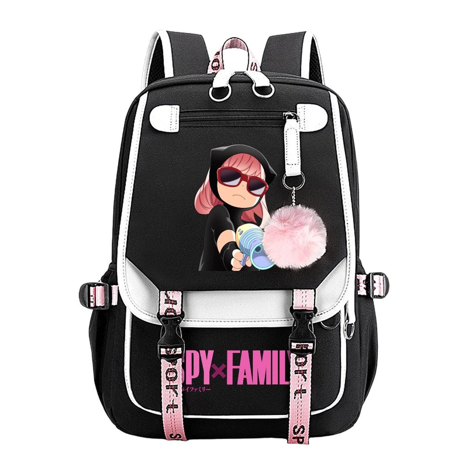Spy X Family Schoolbag Unisex Large Capacity Adjustable Shoulder Strap ...