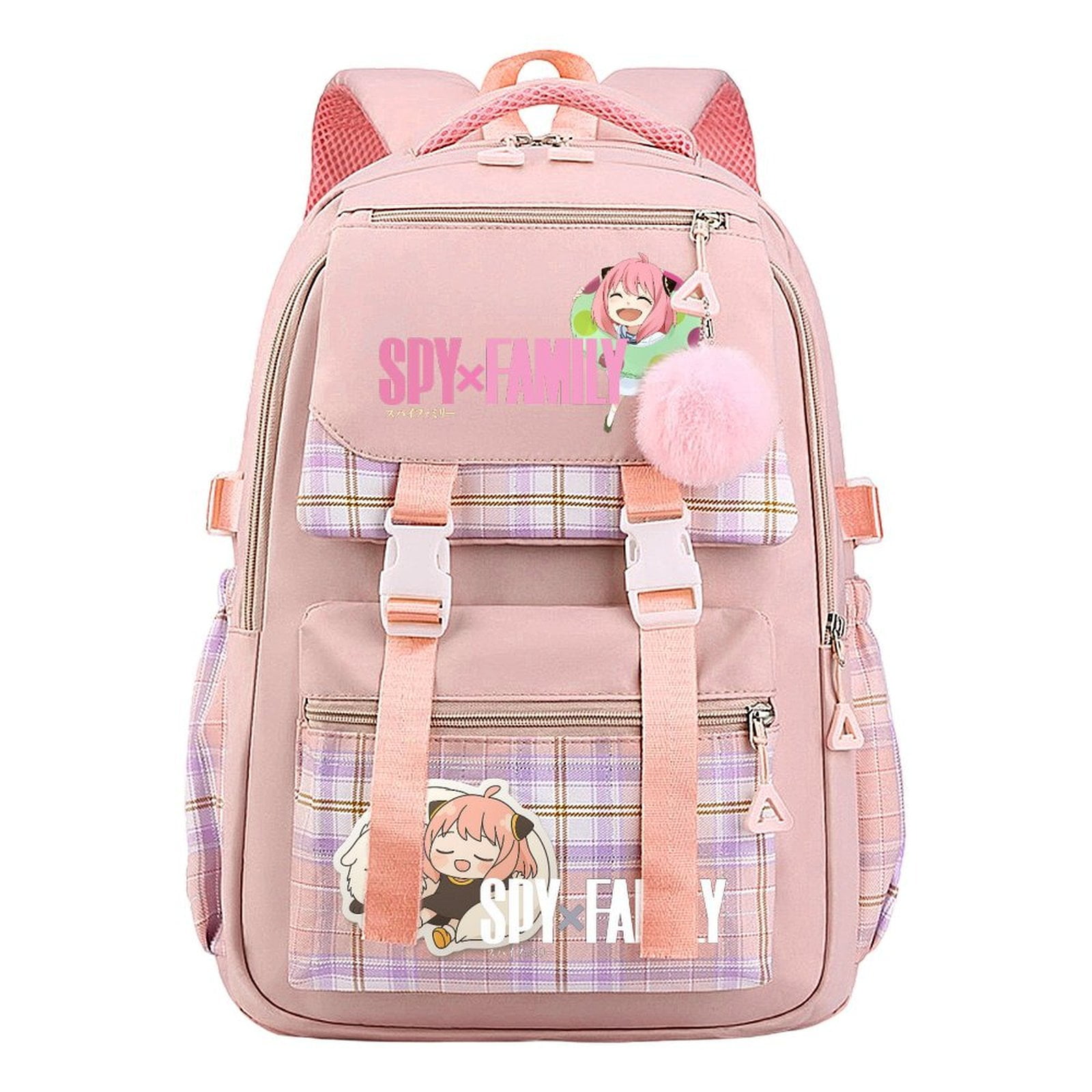 Spy X Family Schoolbag Unisex Large Capacity Adjustable Shoulder Strap ...