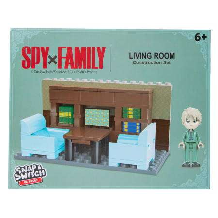 Spy X Family Snap & Switch Living Room Construction Set - Walmart.com