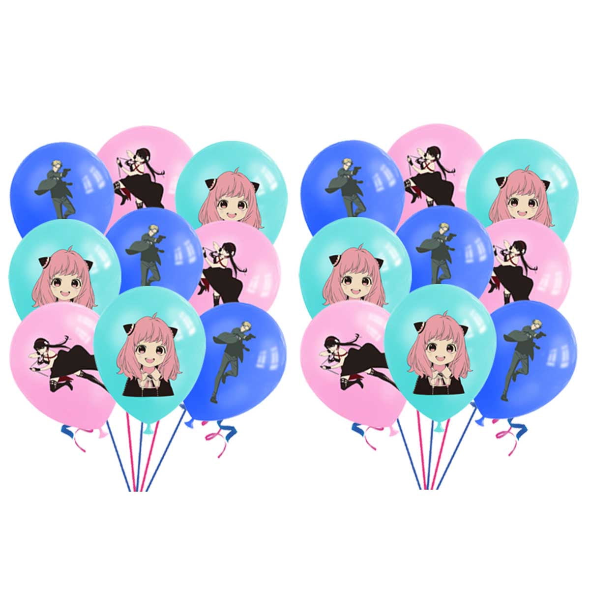 Spy family Balloons Party Supplies Birthday Favors Decorations Decor ...