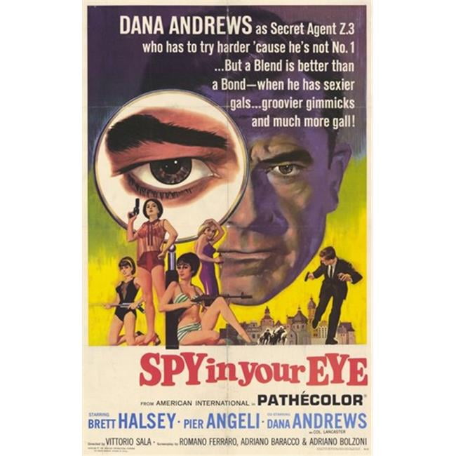Spy in Your Eye Movie Poster - 11 x 17 in. - Walmart.com