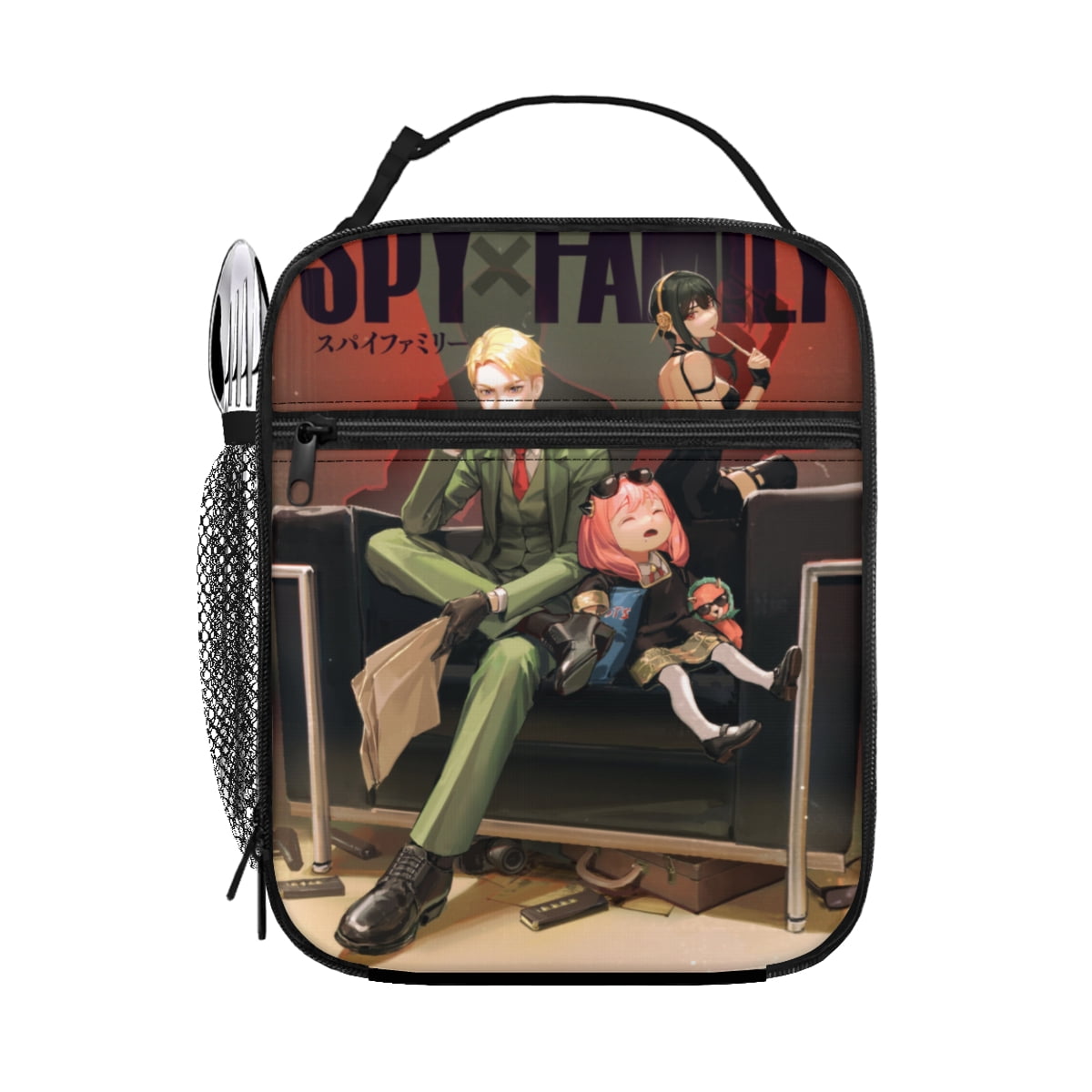 Spy x Family Anime Lunch Bag Portable Game Lunch Box Insulated Tote Bag ...