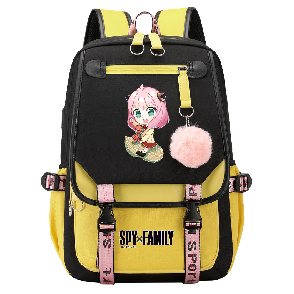 Spy x Family Backpack - Adorable Accessories and Dual Side Pockets ...