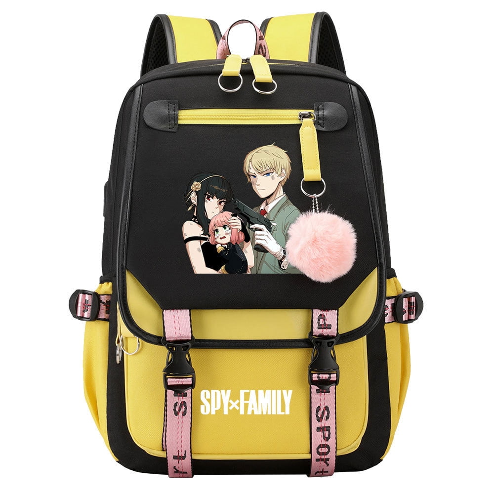 Spy x Family Backpack - Featuring a Clamshell Design, Cute Accessories ...