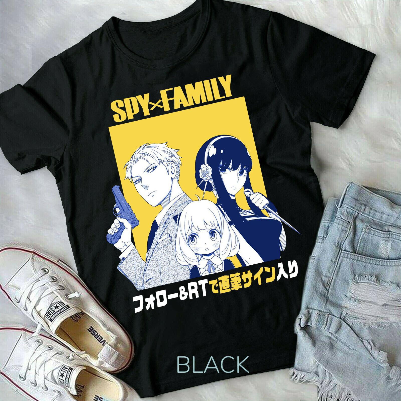 Spy x Family shirt,anya,spyxfamily,yor,loid,anime,forger T-Shirt ...