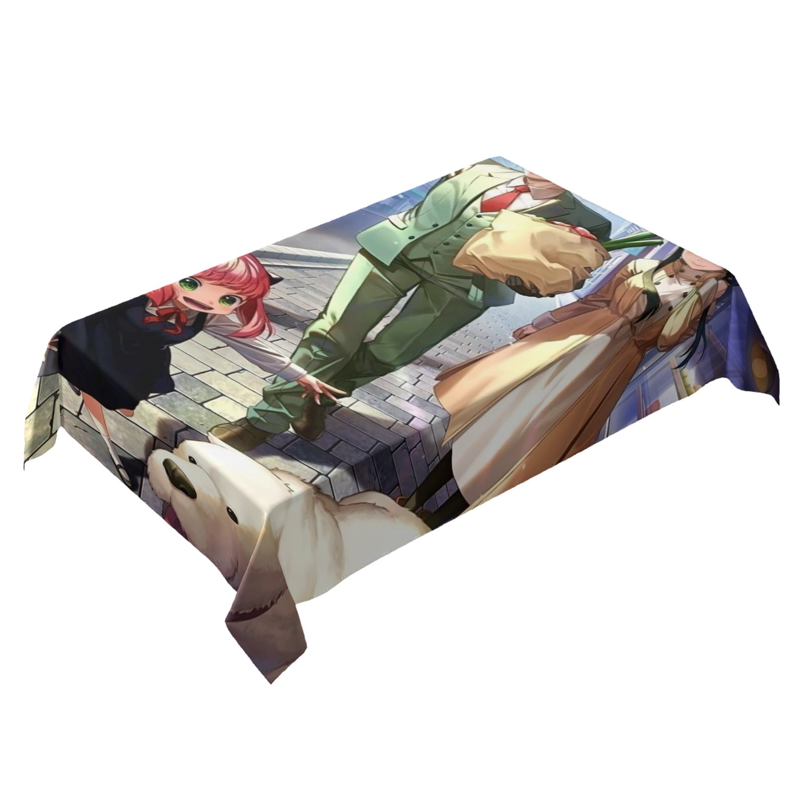 Spy x Family square tablecloth has an iconic print, fits most tables ...