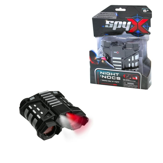 SpyX / Night Nocs - Binocular Spy Toy with White or Red Light to See in ...