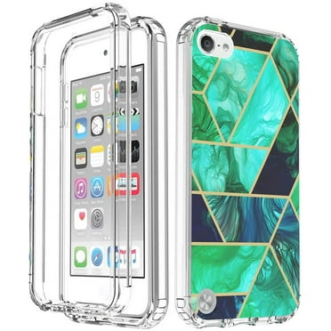 New iPod Touch Case, iPod 7/6/5 Case Glitter Ring Stand Bling Sparkle ...