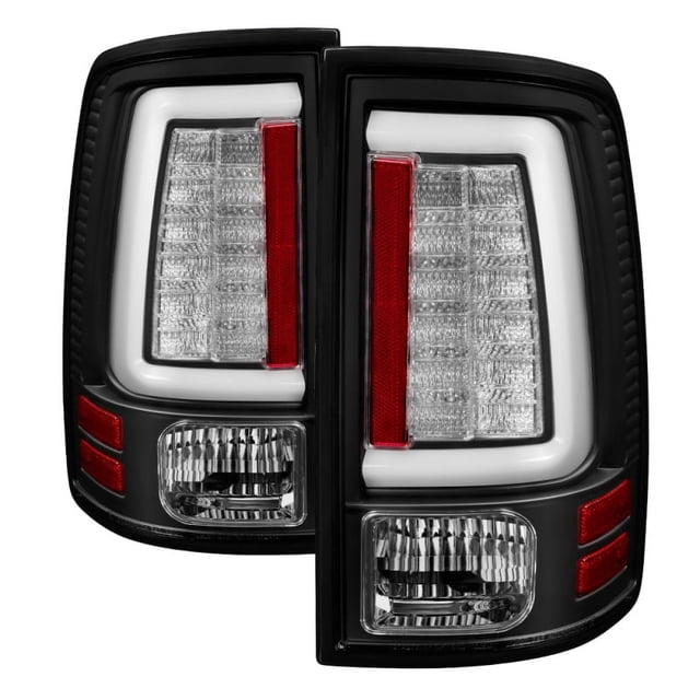 Spyder 09-16 Dodge Ram 1500 Light Bar LED Tail Lights - Black ALT-YD ...
