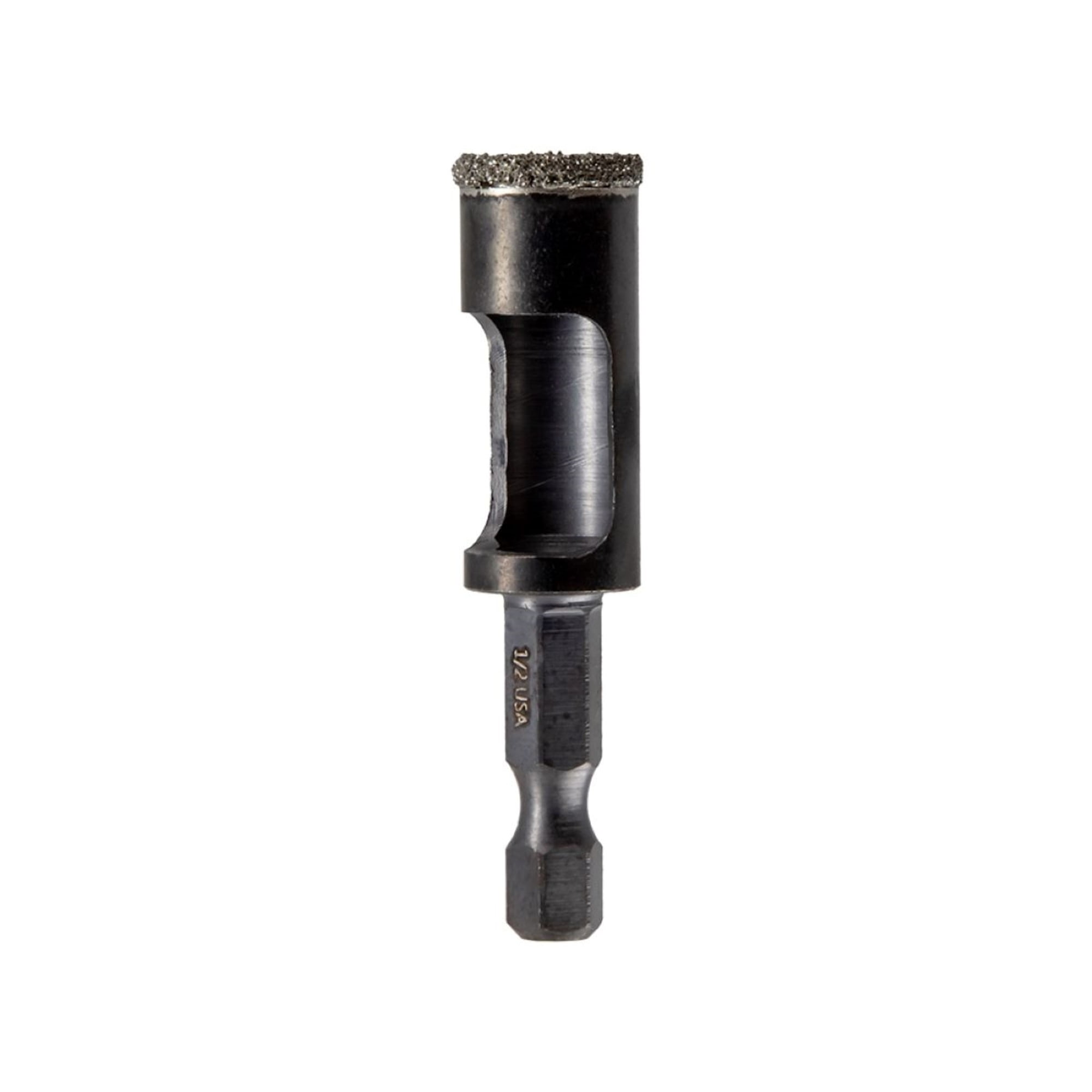 Spyder 1/2-Inch Diamond Edge Arbored Hole Saw Bit 600850 - Walmart.com