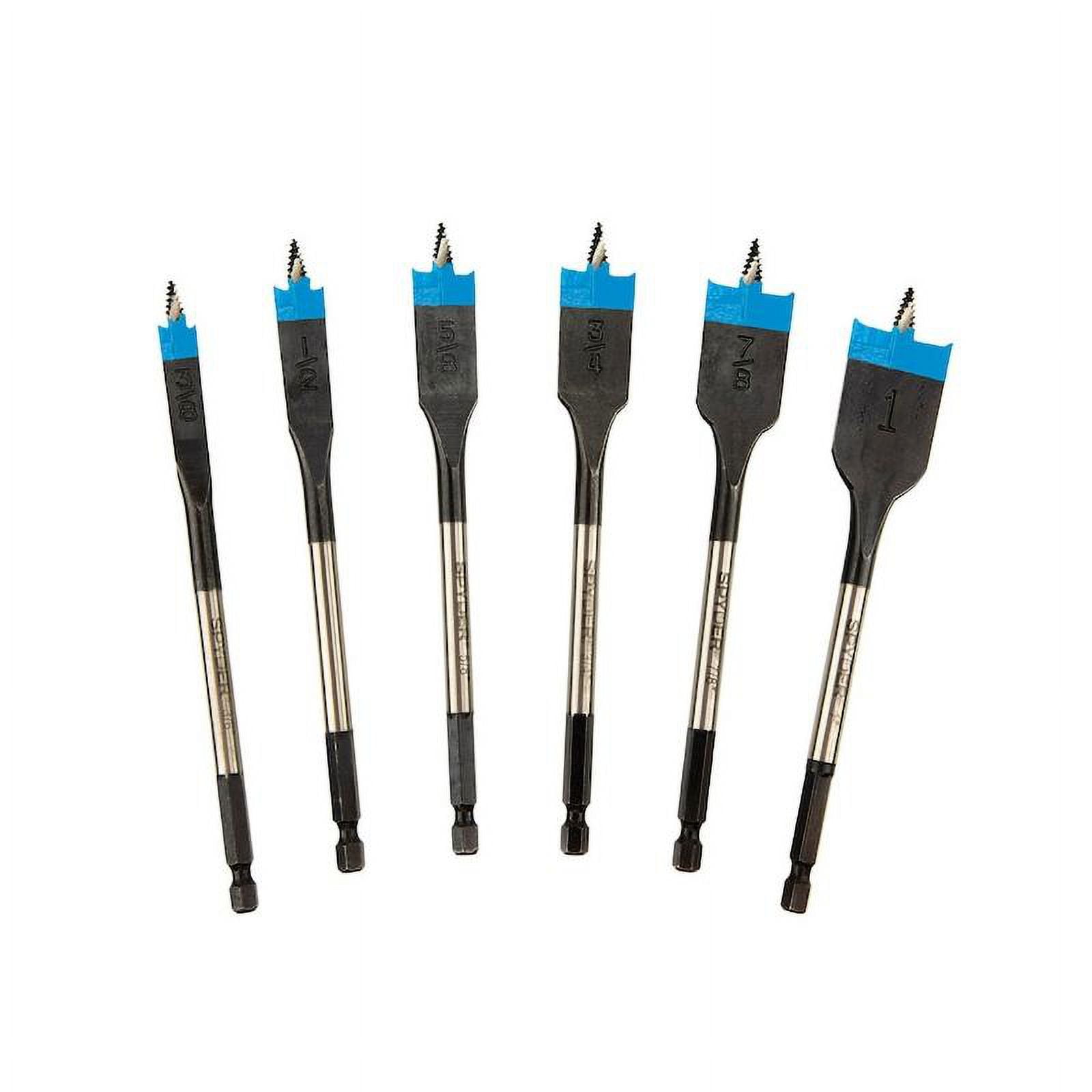 Spyder 11002 SPY 6-PC SPADE BIT SET - Walmart.com