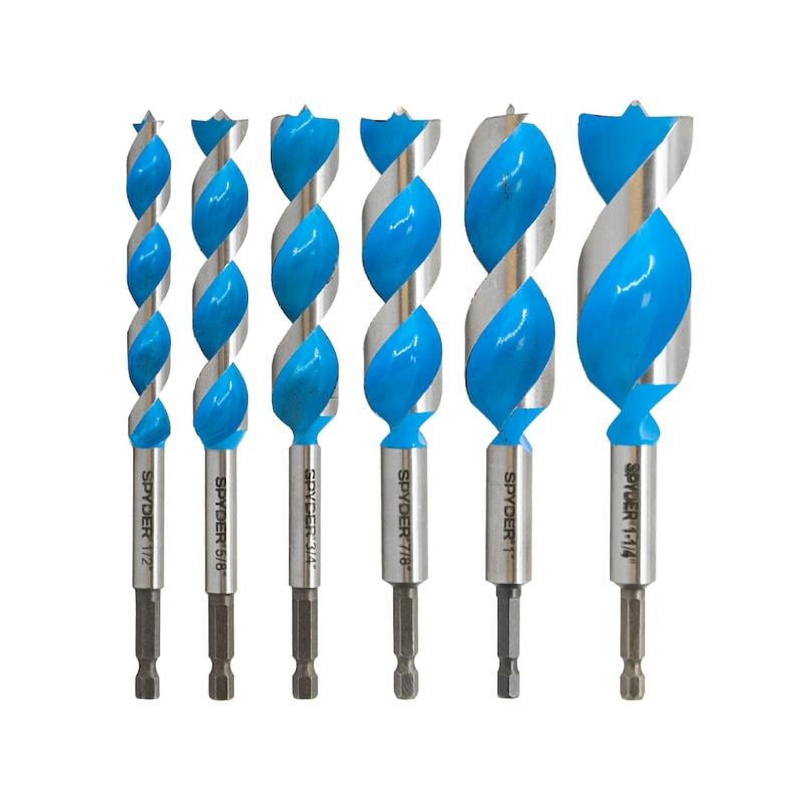 Spyder 15003 Stinger Woodboring Power Spade Drill Bit Set 6-Piece x ...
