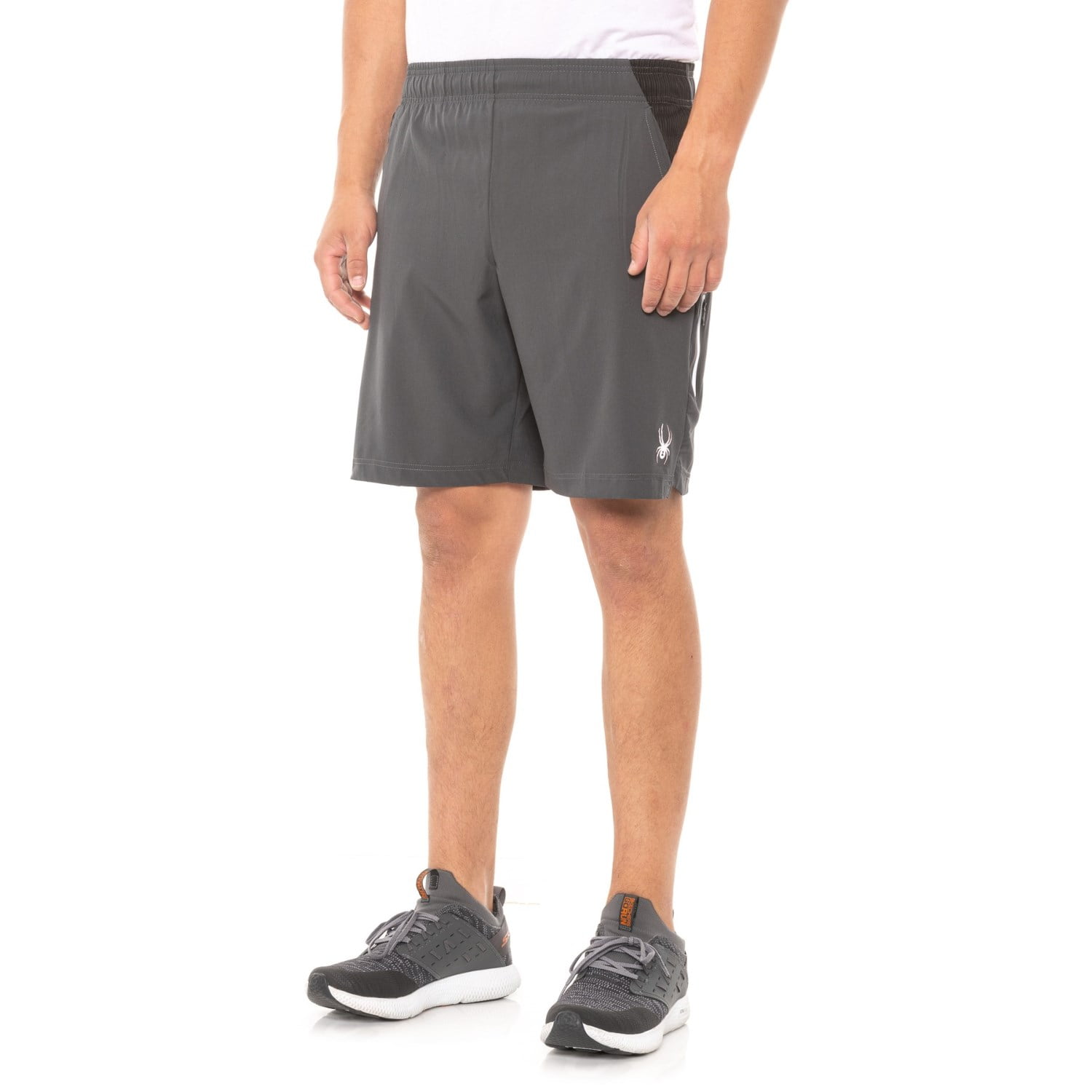 Spyder Active Woven Shorts (Grey, Large) - Walmart.com