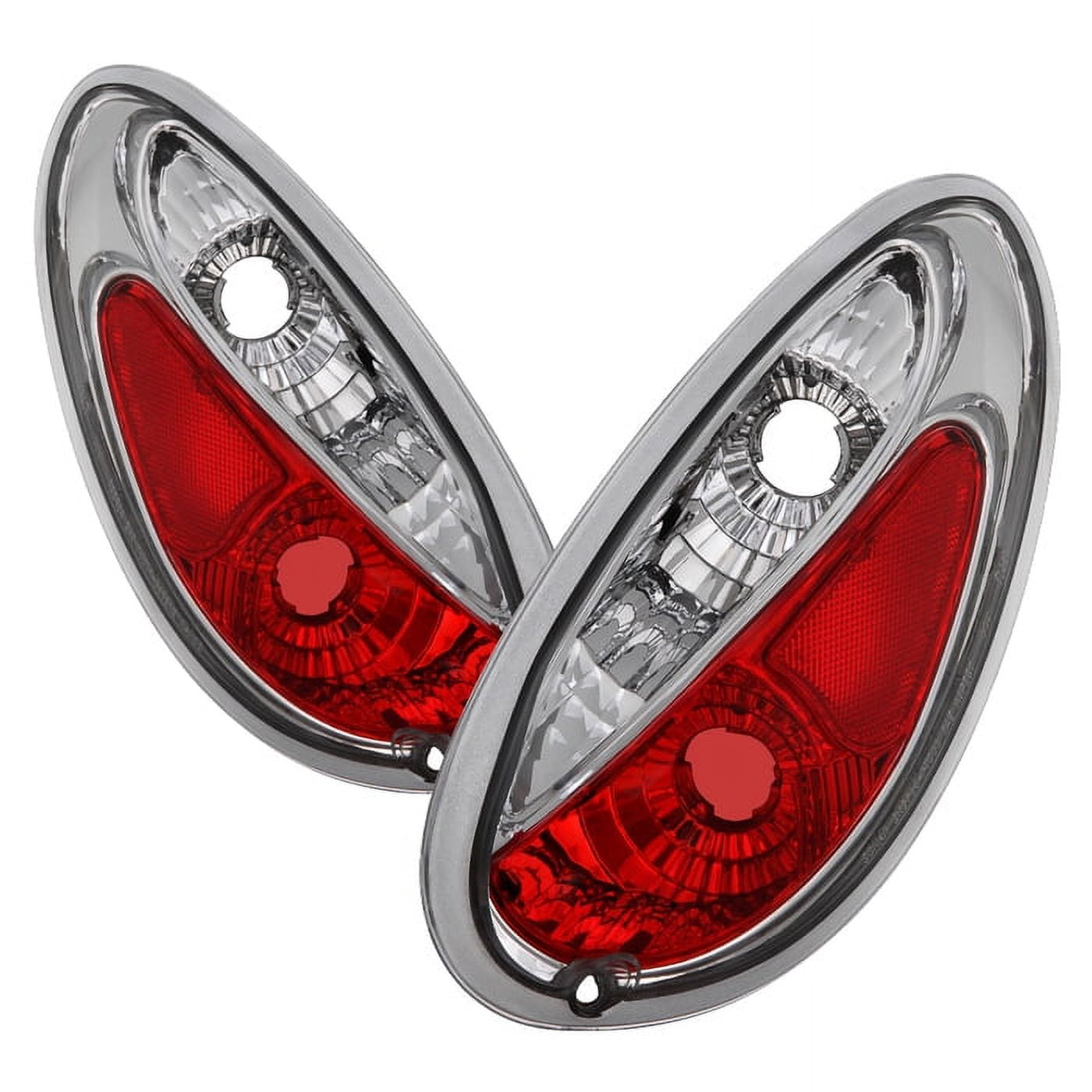 Spyder Chrysler PT Cruiser 01-05 Euro Style Tail Lights - Chrome ...
