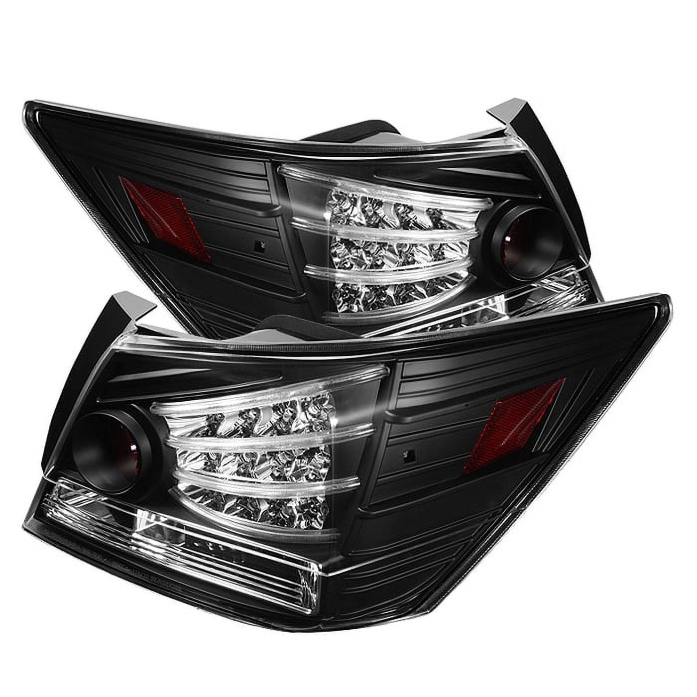 Spyder Honda Accord 08-12 4DR LED Tail Lights - Black Fits select: 2008 ...