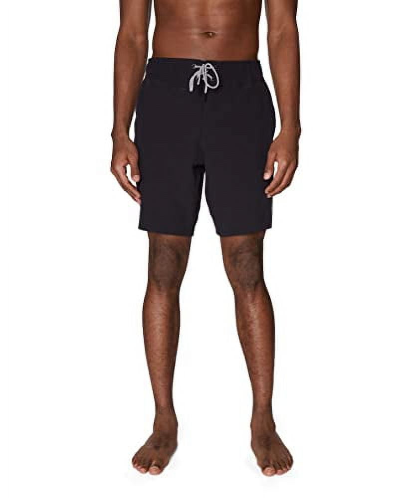 Spyder Men's Standard 9" Sport Side Logo Hybrid Board Short, Black ...