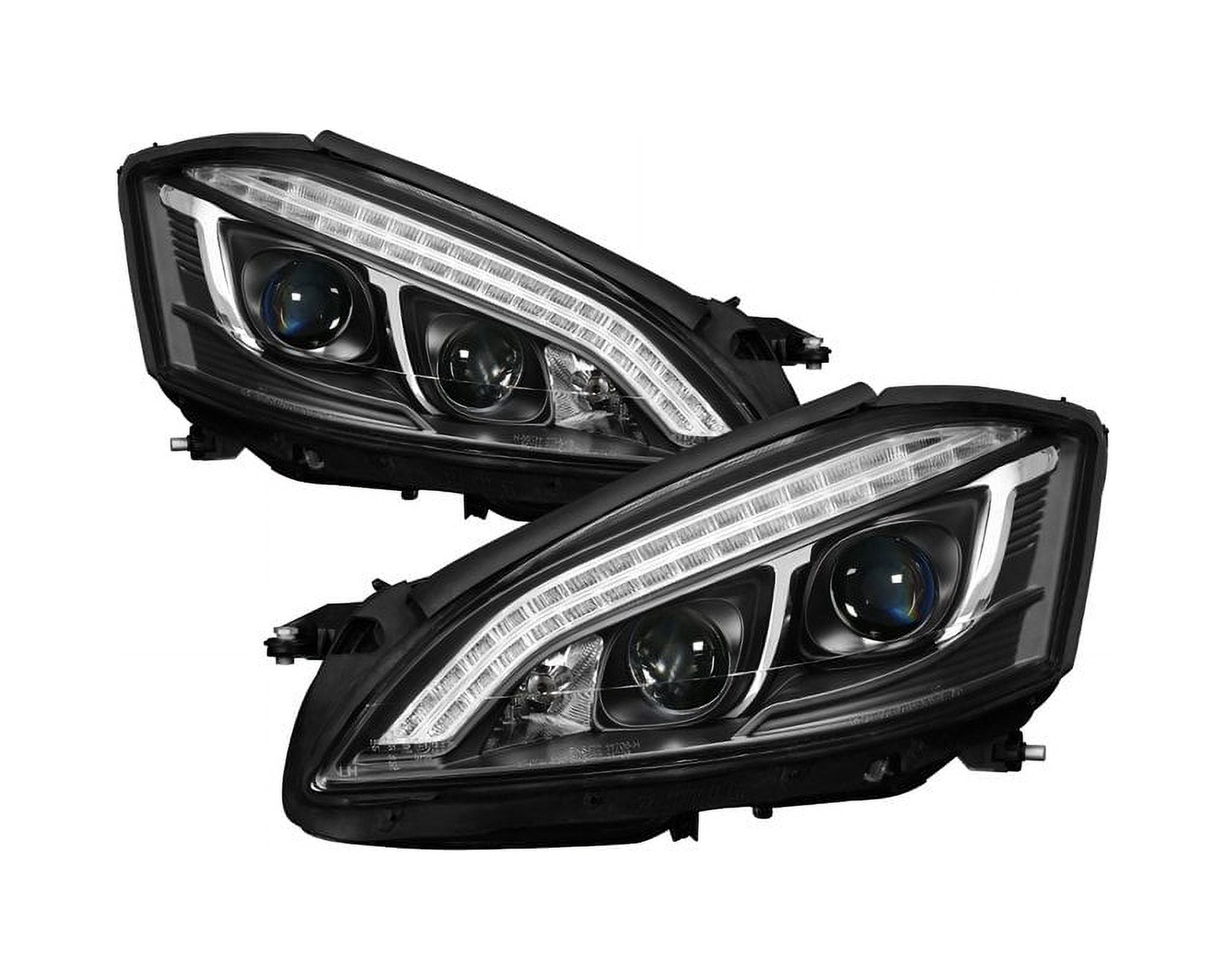 ( Spyder ) Mercedes Benz W221 S Class 07-09 Projector Headlights-Xenon ...