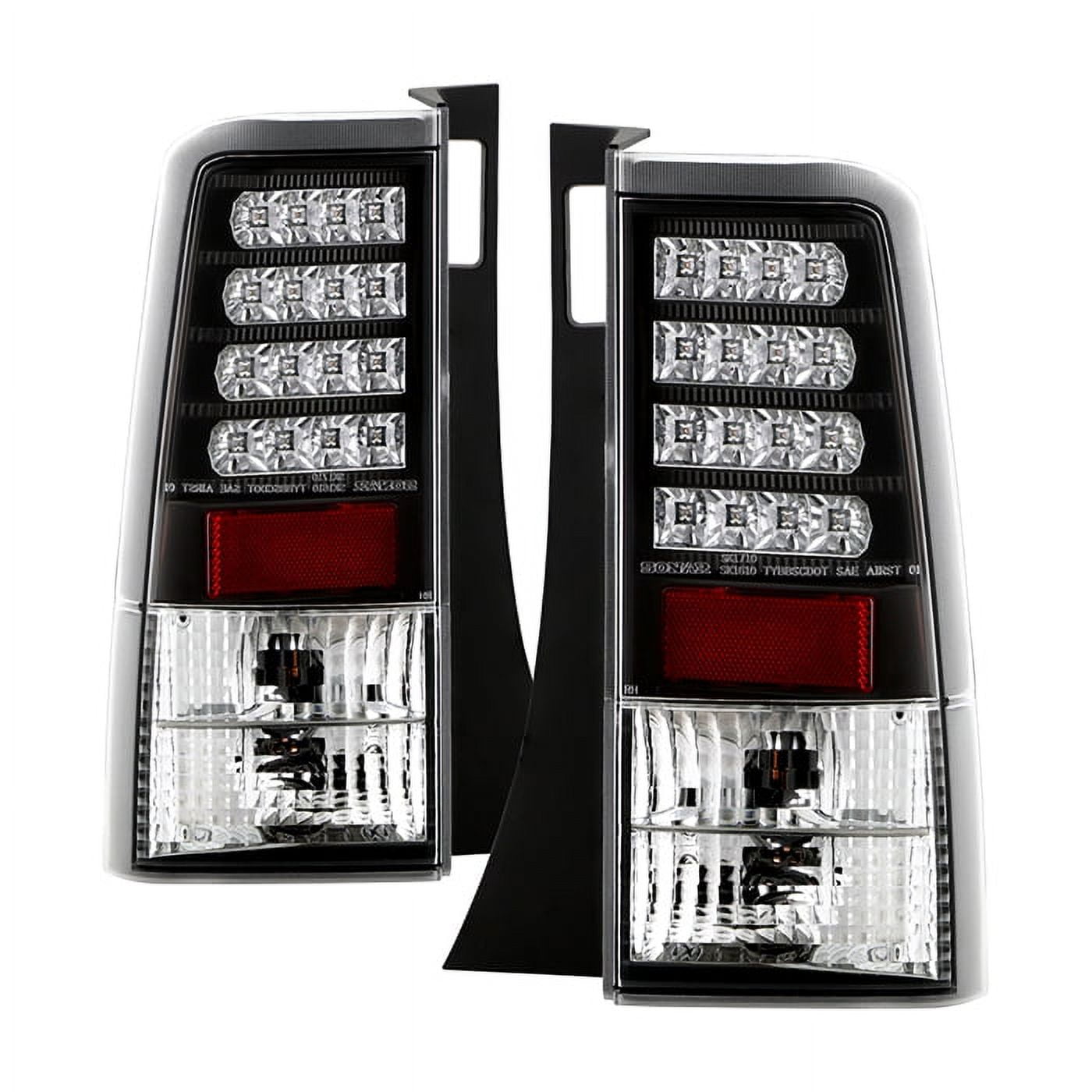 Spyder Scion XB 03-07 Version 2 LED Tail Lights - Black - Walmart.com