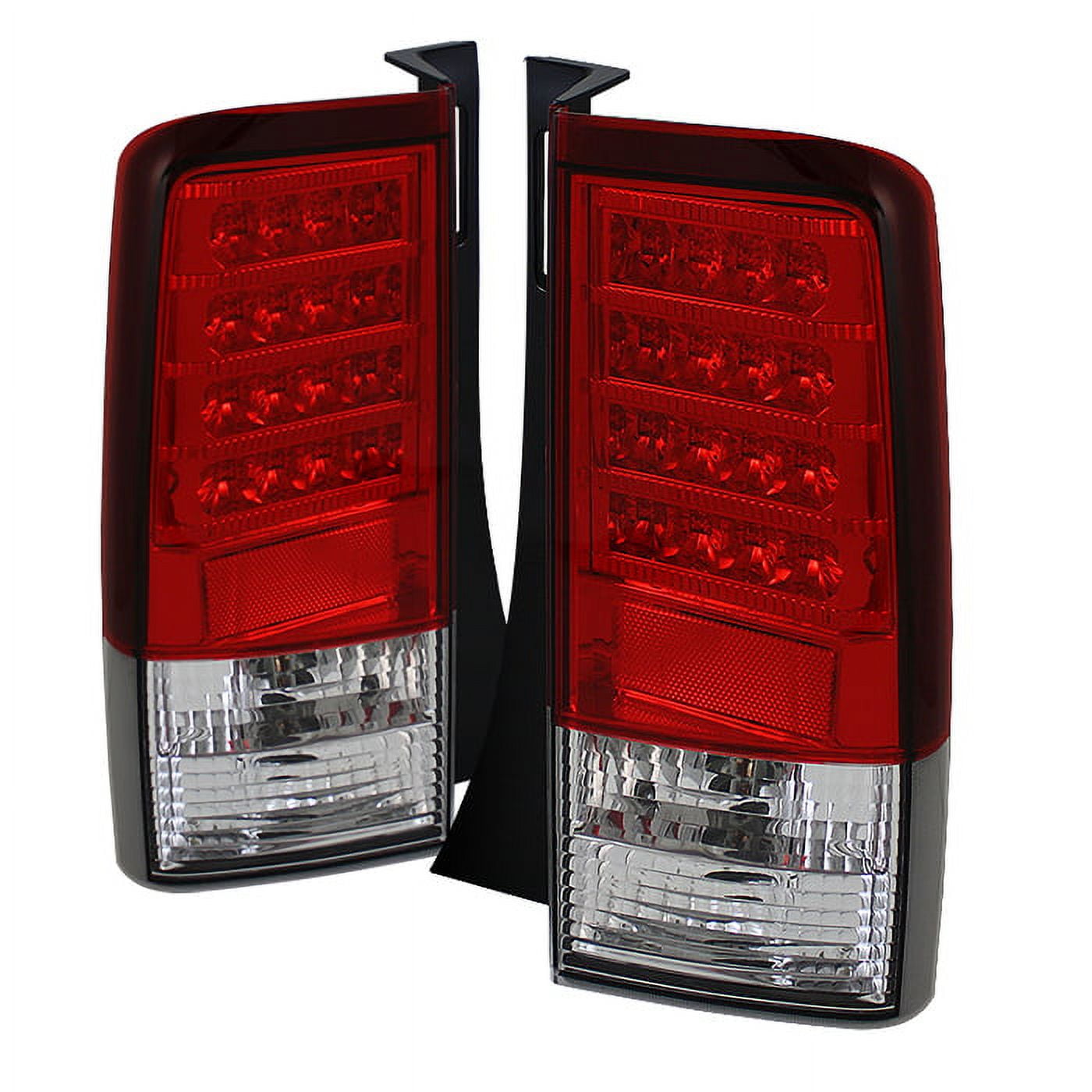 Spyder Scion XB 03-07 Version 2 LED Tail Lights - Red Clear - Walmart.com