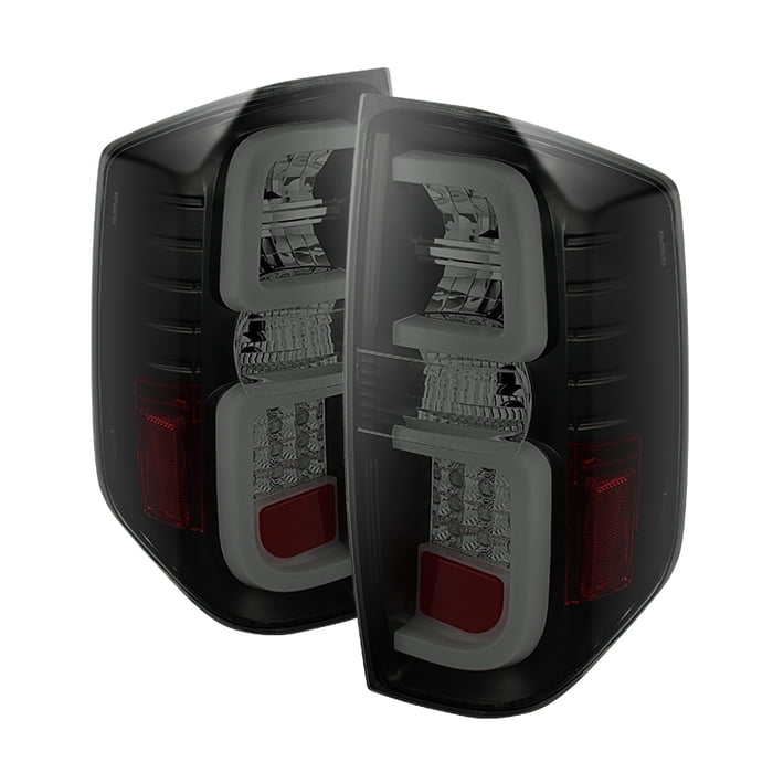 Spyder Toyota Tundra 2014-2016 Light Bar LED Tail Lights - Black Smoke ...