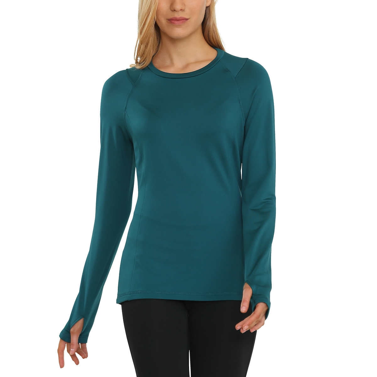 Spyder Women's Active Fleece Lined Top (Green, Small) - Walmart.com